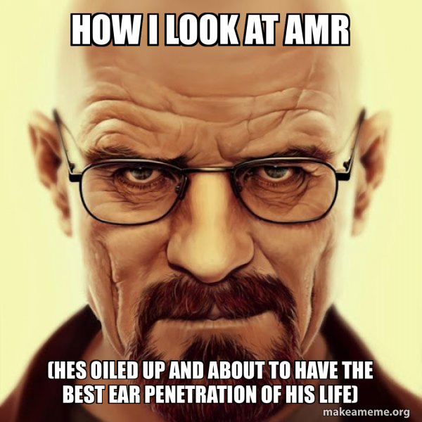 How I look at Amr (Hes oiled up and about to have the best ear ...