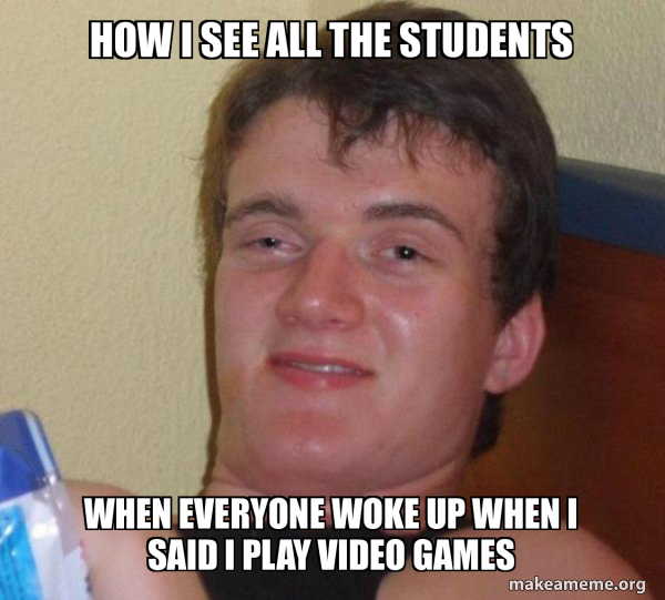 how i see all the students when everyone woke up when i said i play ...