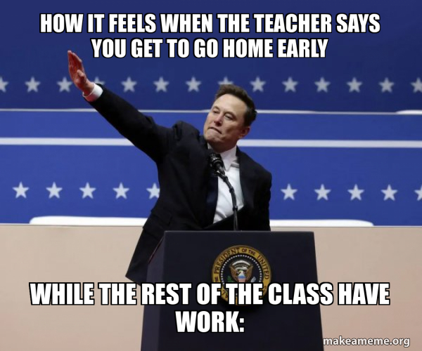 how it feels when the teacher says you get to go home early while the ...