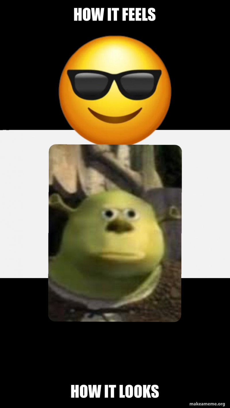How it feels How it looks Meme Generator