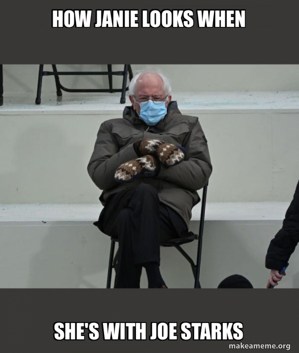 How Janie Looks When She's With Joe Starks - Bernie Sanders at the ...