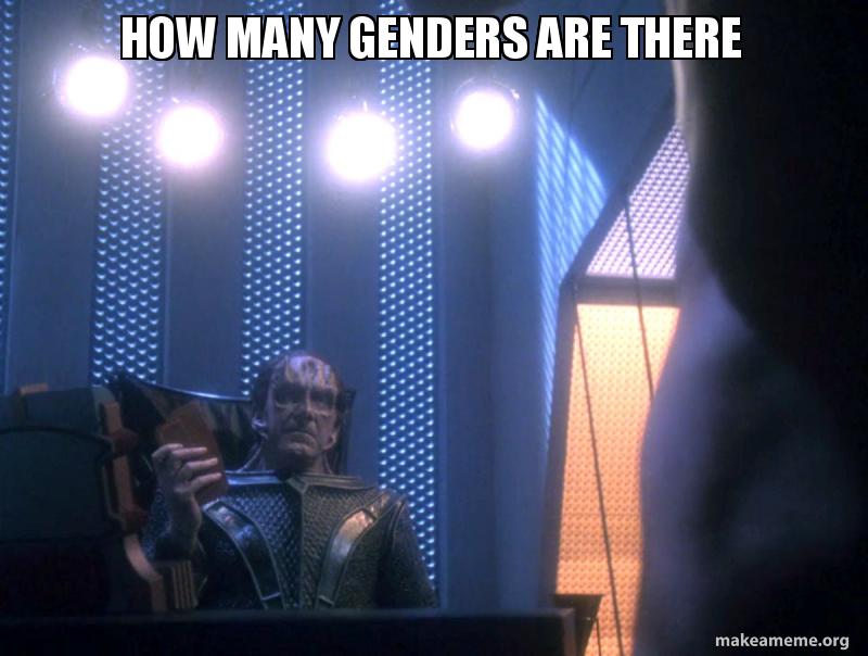 how many genders are there Meme Generator