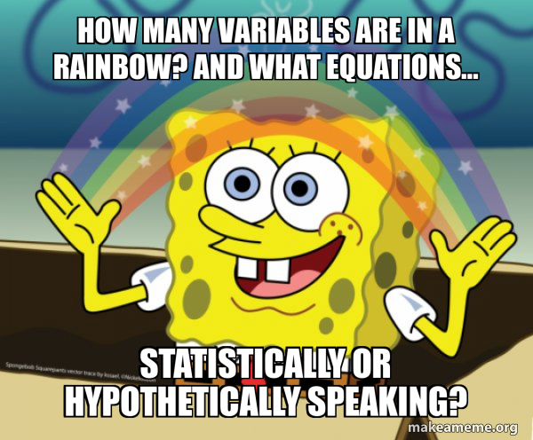 How many variables are in a rainbow? And What Equations ...
