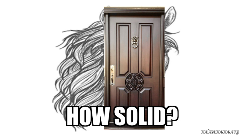 How solid? Meme Generator