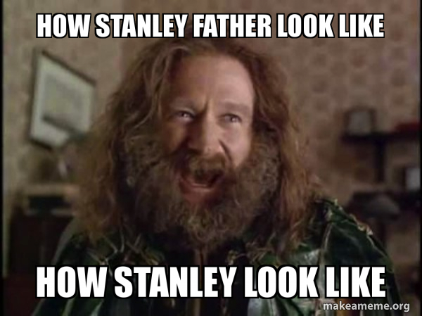 how stanley father look like how stanley look like - Robin Williams ...