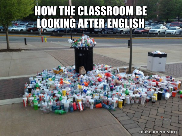 how the classroom be looking after english - Canadian Football Fans ...