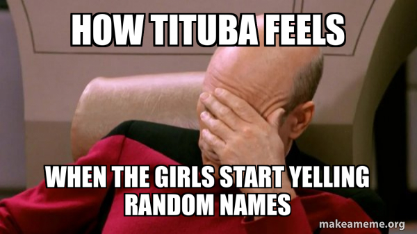 how tituba feels when the girls start yelling random names - Picard ...