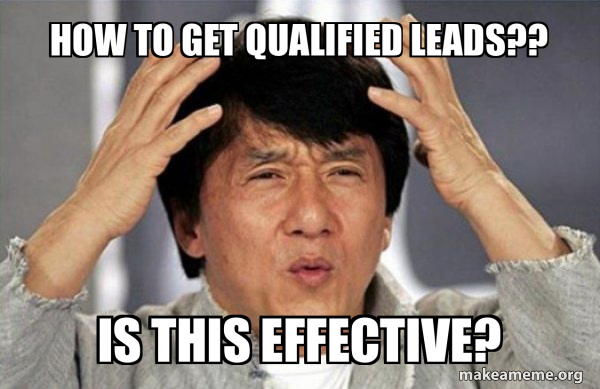 HOW TO GET QUALIFIED LEADS?? IS THIS EFFECTIVE? - Jackie Chan Why? Meme ...