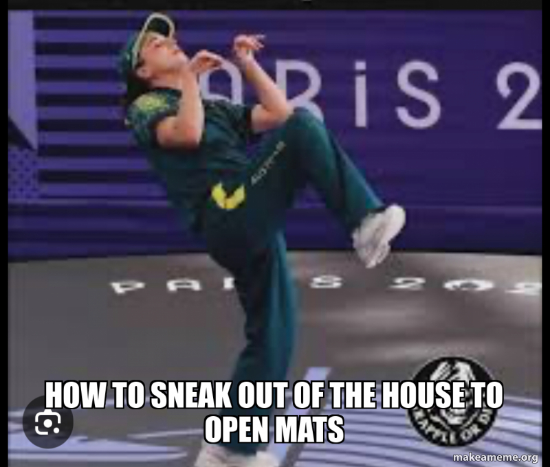 How to sneak out of the house to open mats Meme Generator