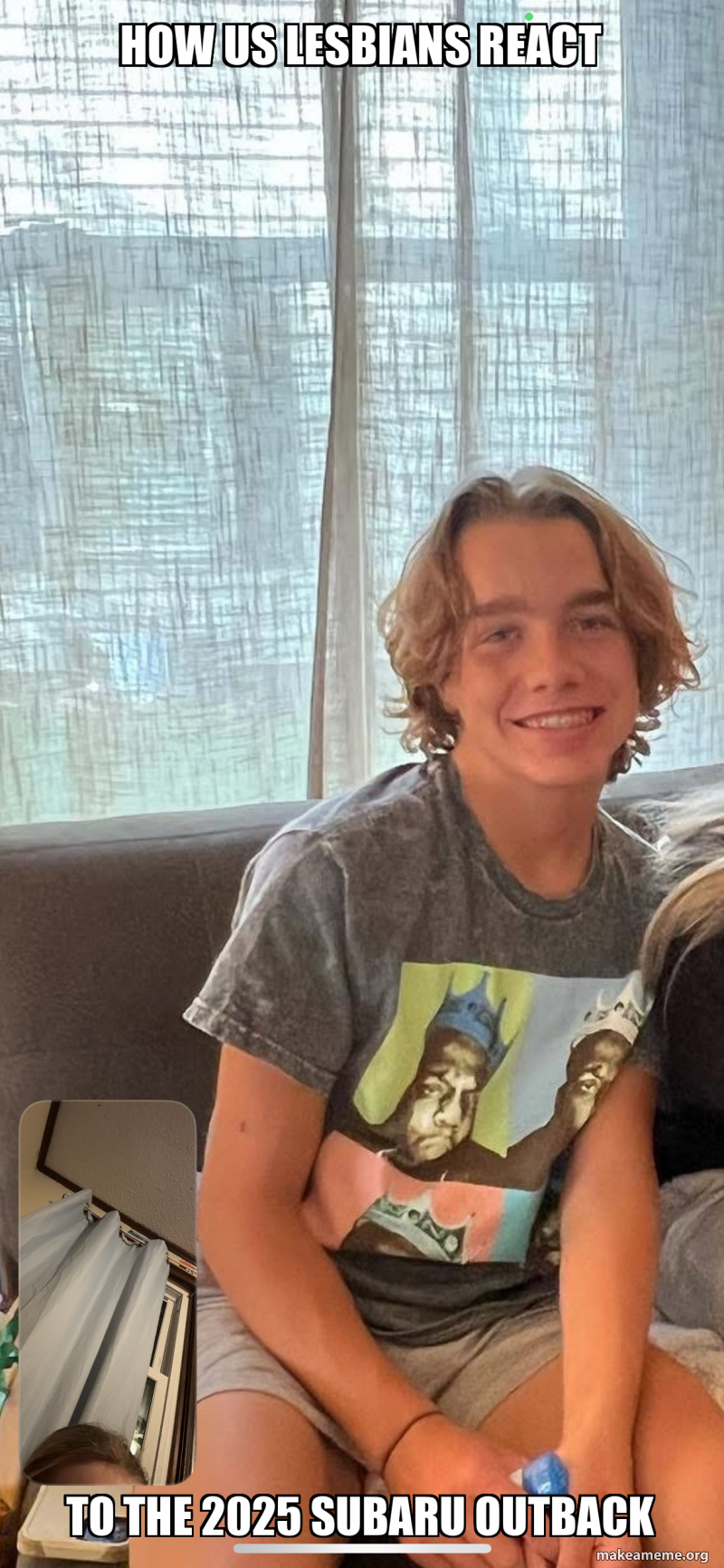 How us lesbians react To the 2025 subaru outback Meme Generator