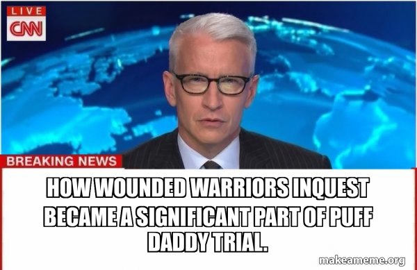 How wounded warriors inquest became a significant part of puff daddy ...