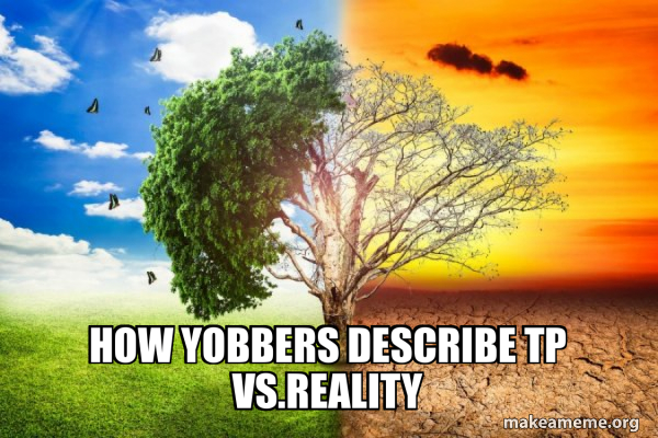 how yobbers describe TP vs.reality - Climate Change / Global Warming ...