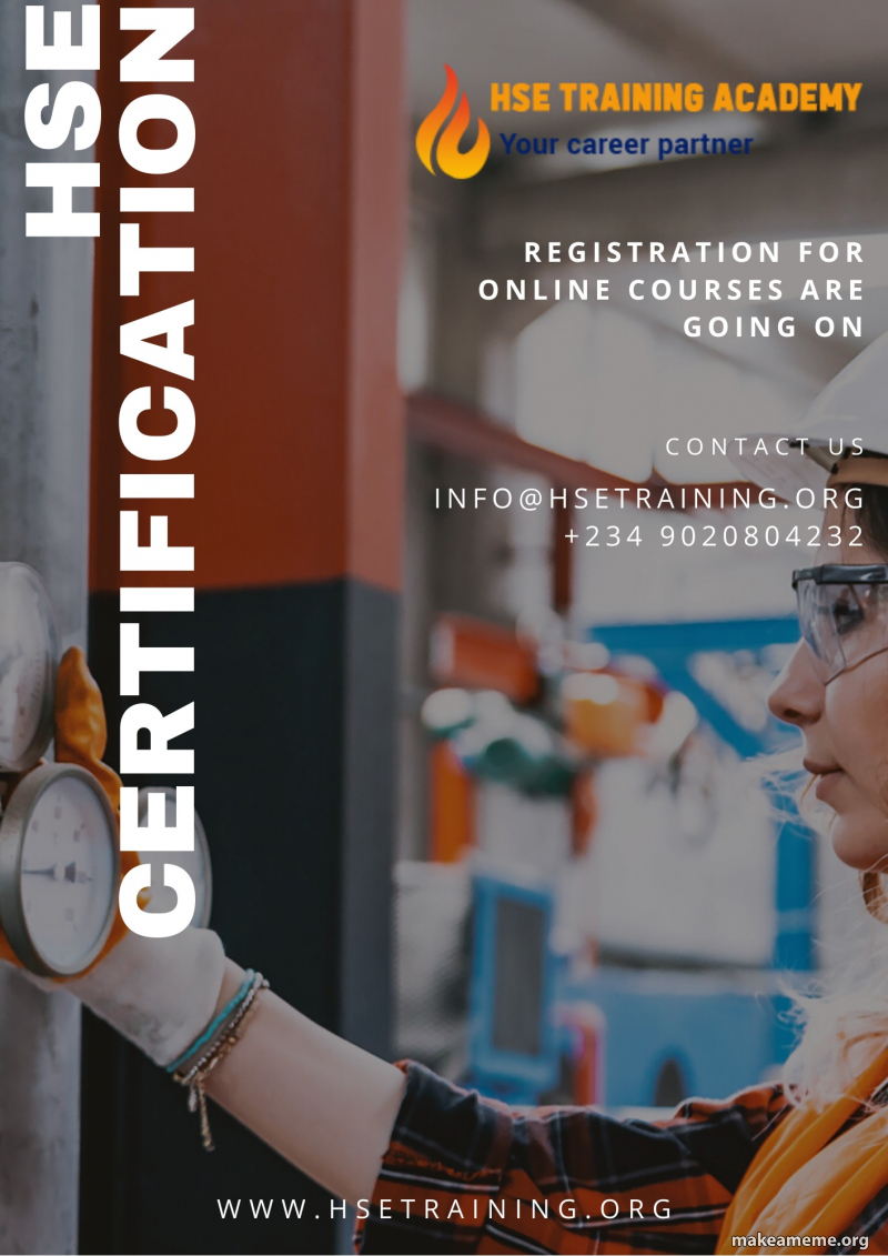 - HSE Certification Meme Generator
