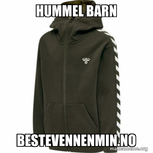 Hummel barn bestevennenmin.no Meme Generator