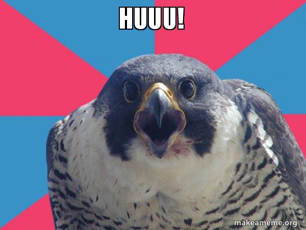 huuu! - Millennial Falcon Meme Generator
