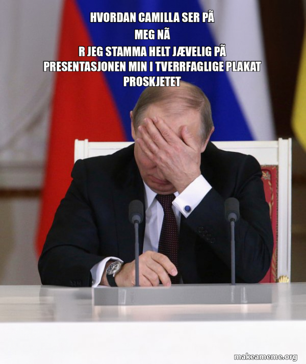 hvordan camilla ser på meg når jeg stamma helt jævelig på ...