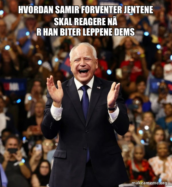 hvordan samir forventer jentene skal reagere når han biter leppene dems ...