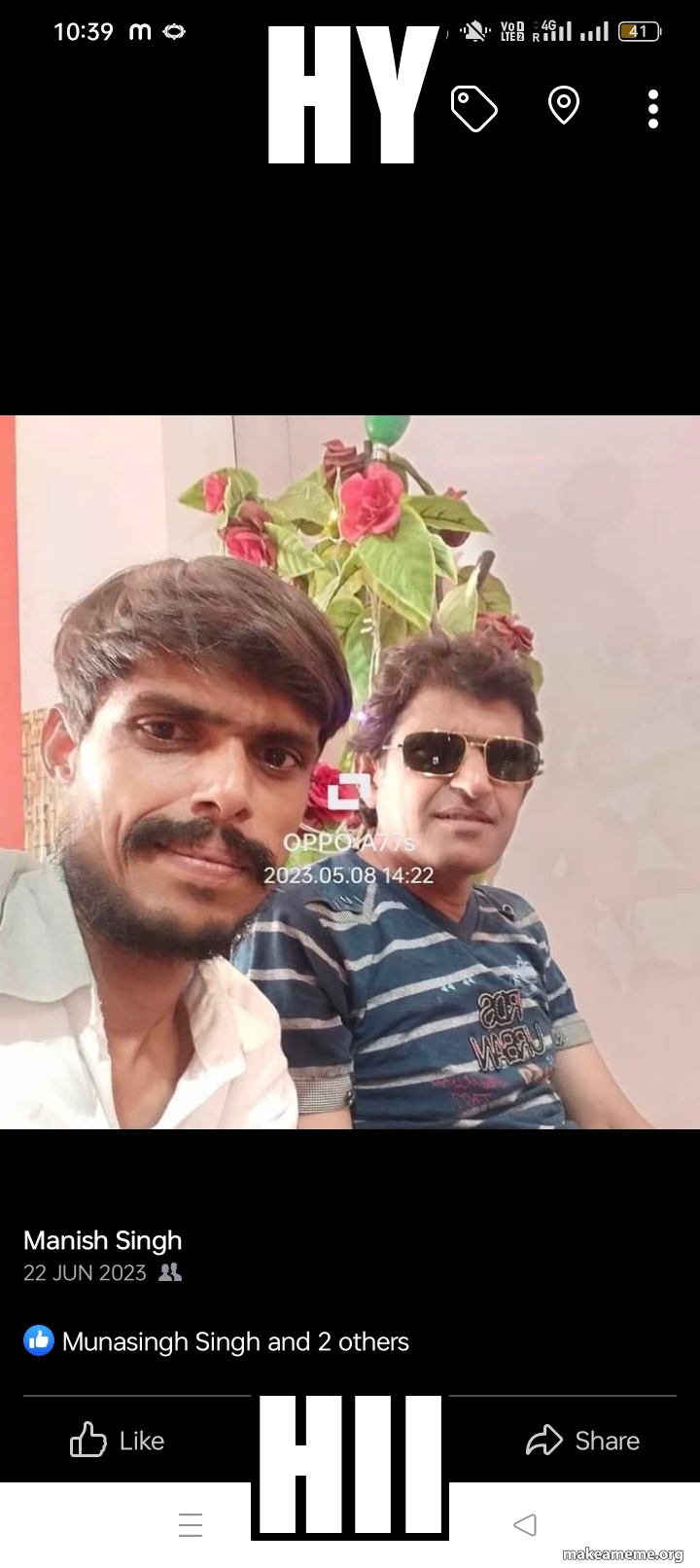 Hy Hii - Best Meme Generator
