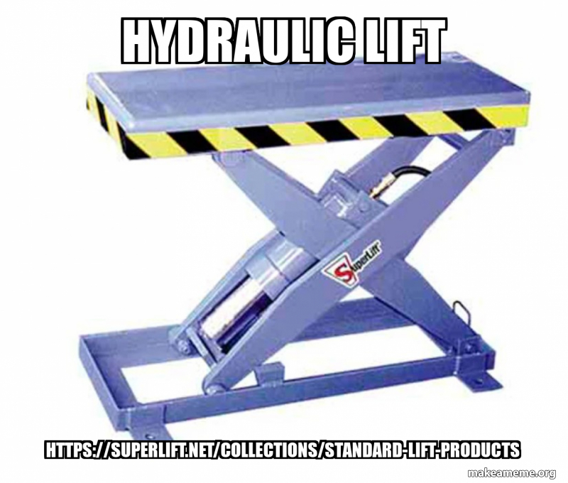 hydraulic lift https://superlift.net/collections/standard-lift-products ...