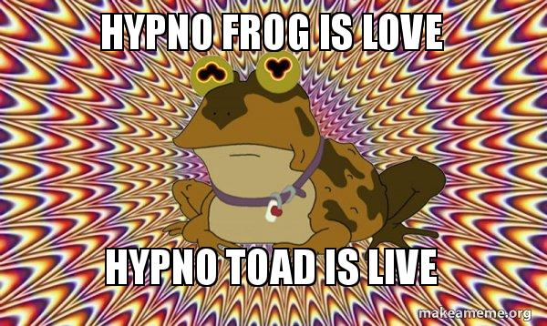 Hypnotoad Love Memes Hypnotoad Etsy UK