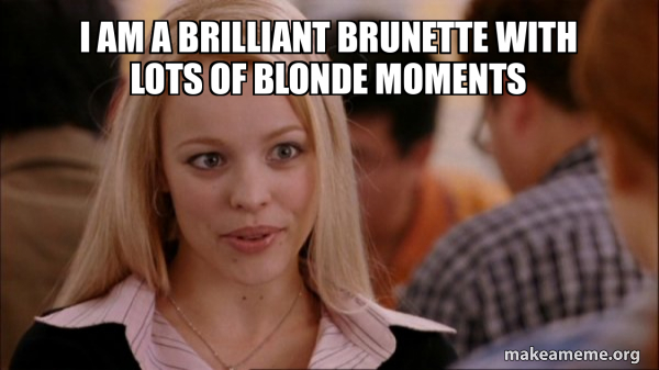 Blonde Moments