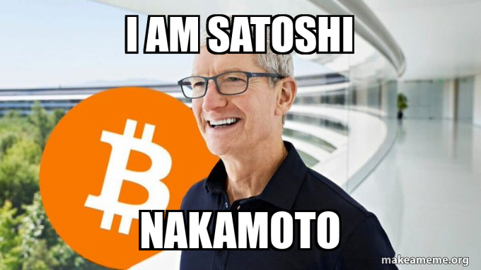 I am Satoshi NAKAmoto - Satoshi Nakamito Meme Generator