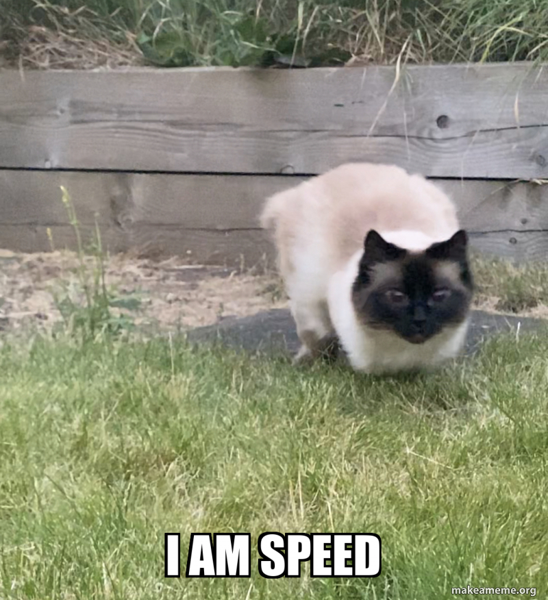 I AM SPEED Meme Generator