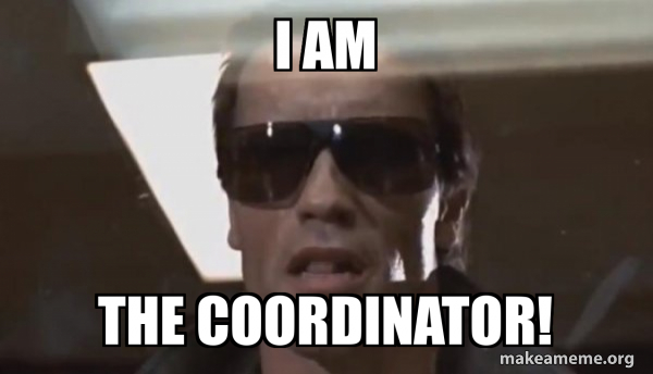 I Am The Coordinator! - The Terminator Meme Generator