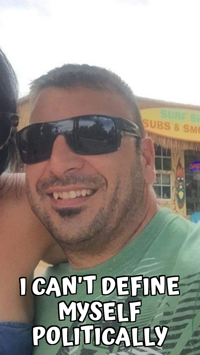 I can't define myself politically Meme Generator