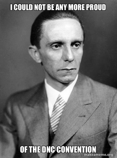 I could not be any more proud Of the DNC convention Meme Generator