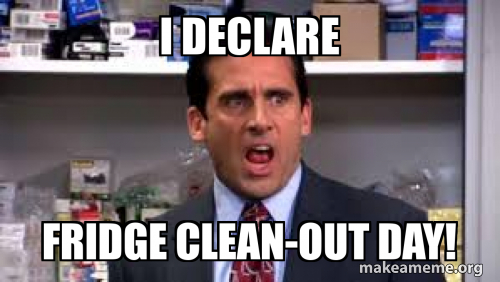 I Declare Fridge clean-out Day! - Schrute Facts (Dwight Schrute from ...