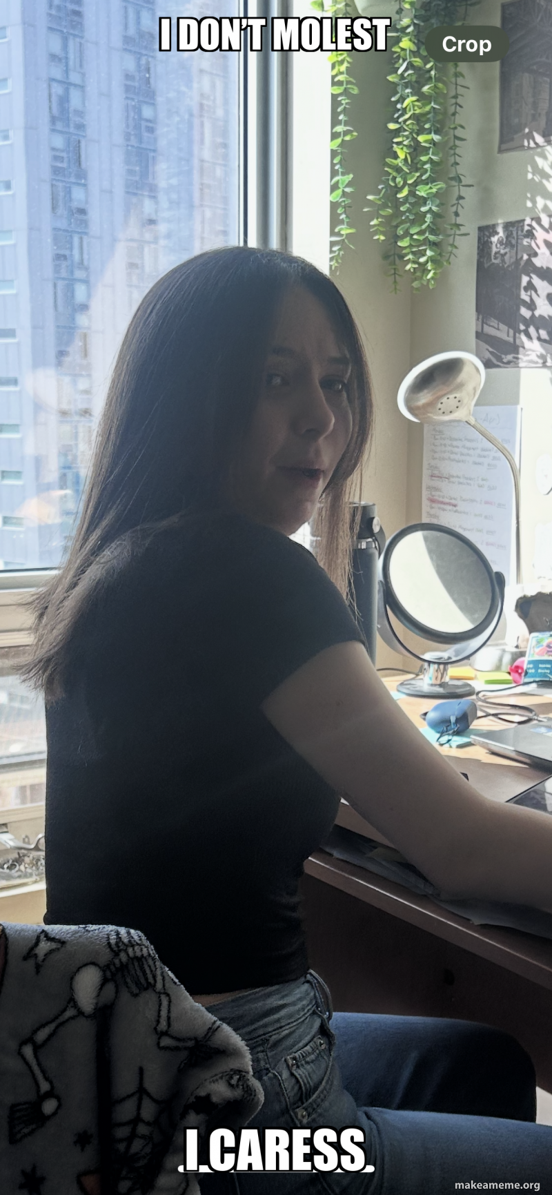 I don’t molest I caress Meme Generator