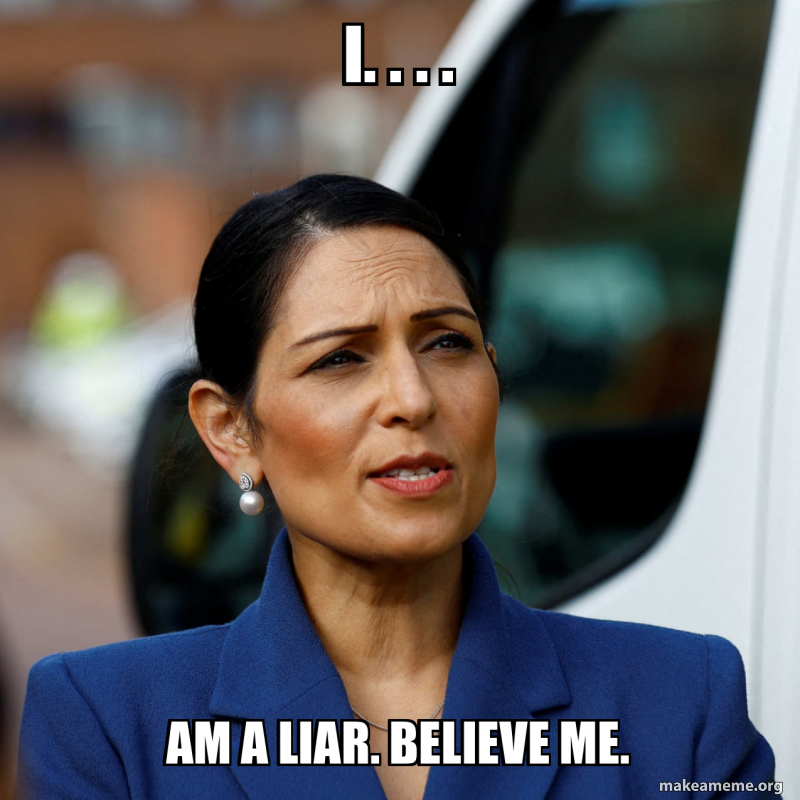 I. . . . Am a liar. Believe me. Meme Generator