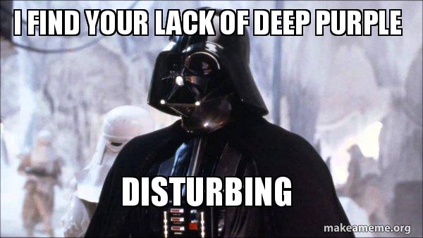 Deep Purple Meme Deep Purple Not In The HOF WTF Quickmeme