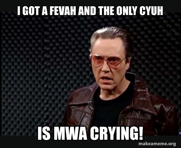 I got a fevah and the only cyuh is mwa crying! - SNL - More Cowbell ...