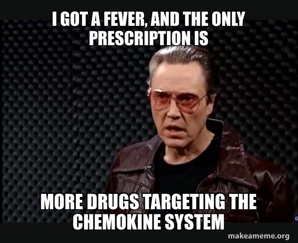 I GOT A FEVER, AND THE ONLY PRESCRIPTION IS MORE DRUGS TARGETING THE ...