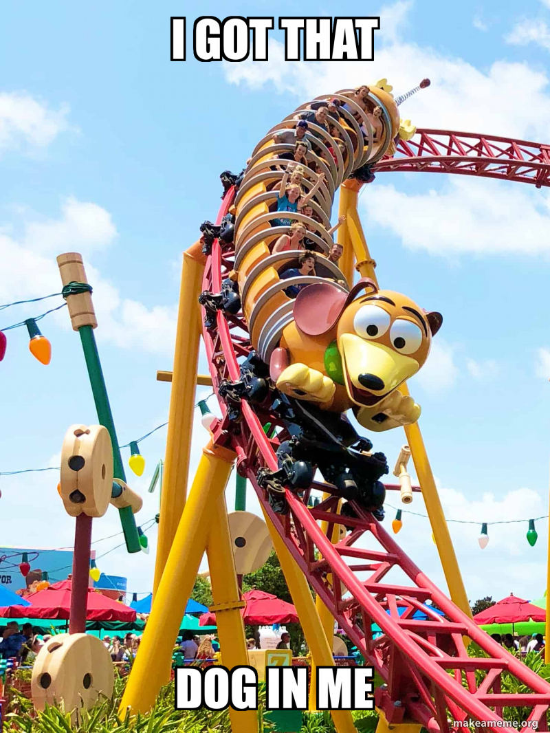 I got that dog in me Meme Generator