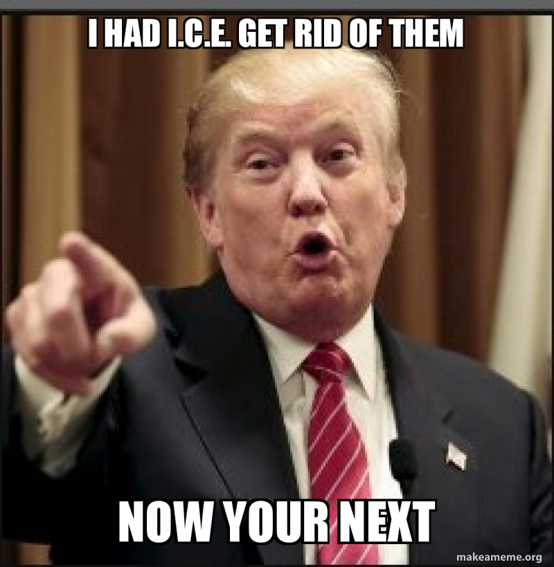 I HAD I.C.E. GET RID OF THEM NoW Your NEXT - Your Next Meme Generator