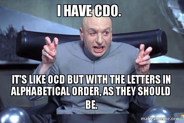 Ocd Cdo Memes