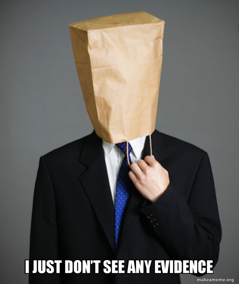 I just donâ€™t see any evidence Meme Generator