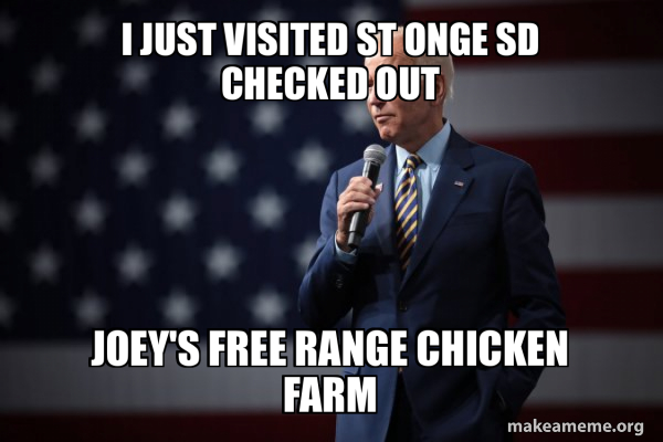 I just visited St Onge SD checked out Joey's Free Range Chicken Farm ...