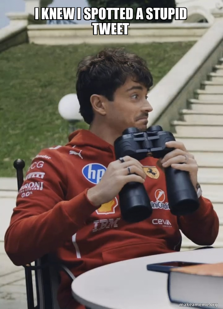 I knew I spotted a stupid tweet Meme Generator