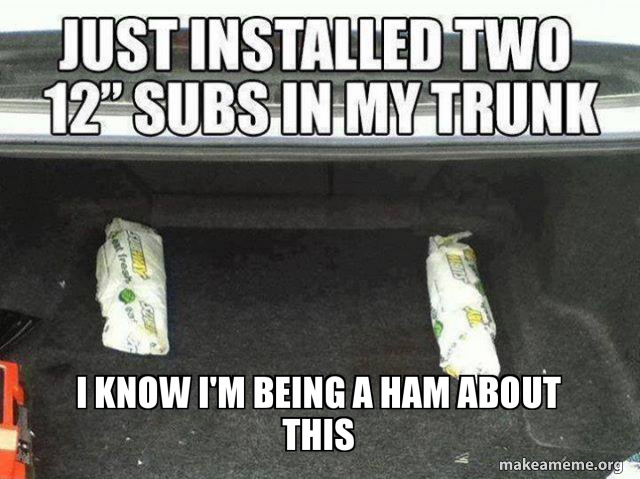 I know I'm being a Ham about this Meme Generator