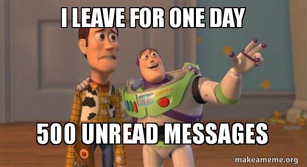 Unread Messages Memes How To Check If There Are Unread Messages When