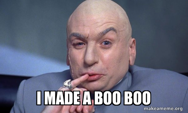 I made a boo boo - You Complete Me Meme Generator