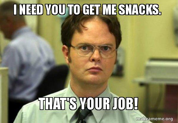 Office Snack Memes The Office Birthday Food Themed Memes