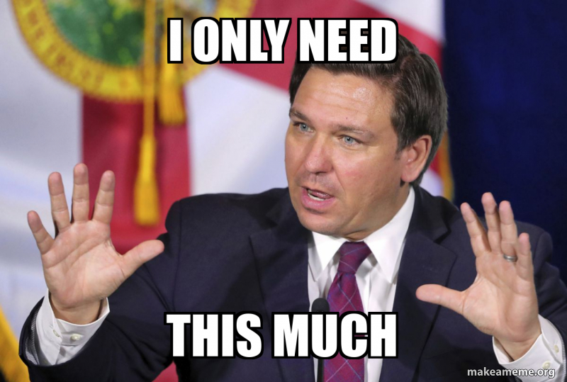 I ONLY NEED THIS MUCH Meme Generator