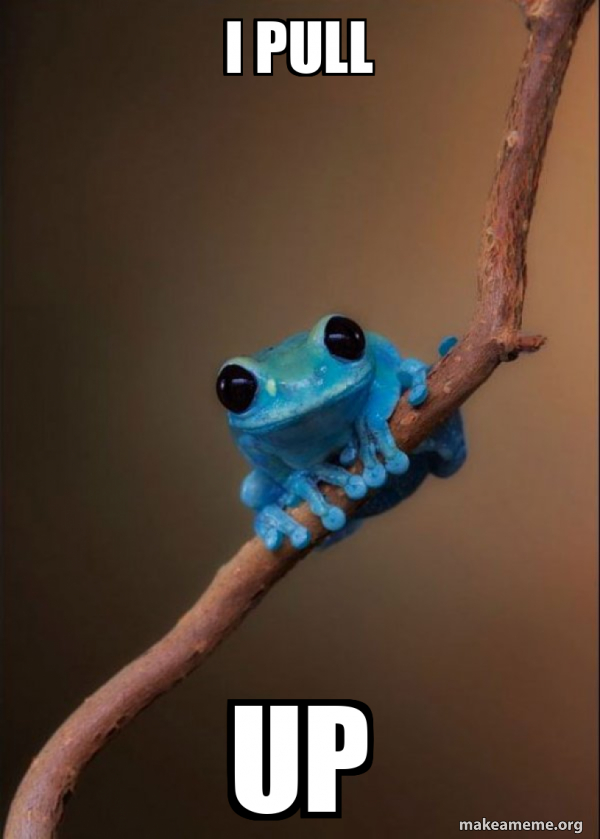 I pull Up - Small Fact Frog Meme Generator