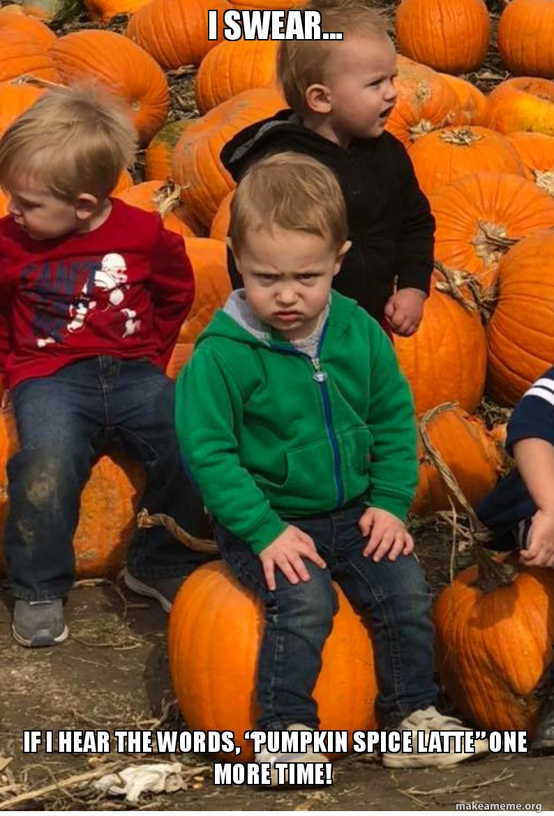 Pumpkin Spice Tampax Memes