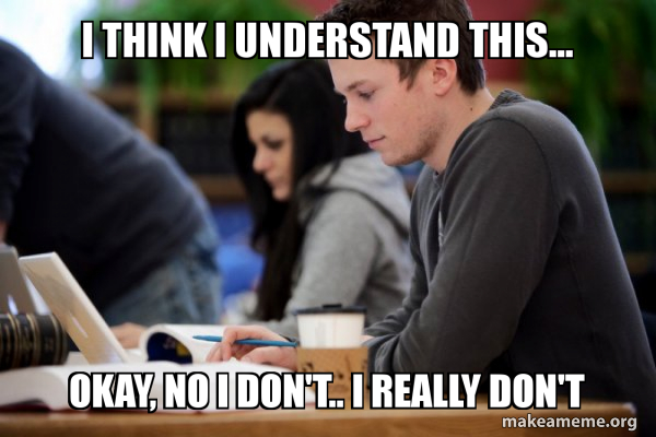 I think I understand this... Okay, no I don't.. I really don't ...